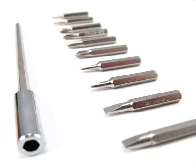 10 Pc Precision Micro Bit Driver Set - Perfect for Electronics ...
