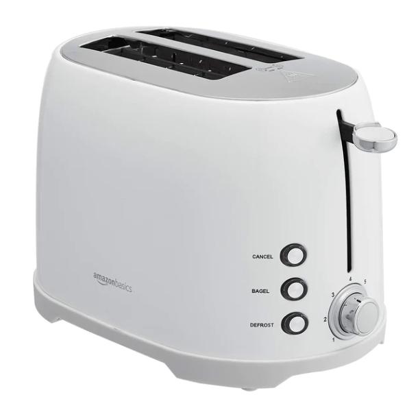 Amazon Basics 2 Slot Toaster with 6 Browning Settings and Removable ...