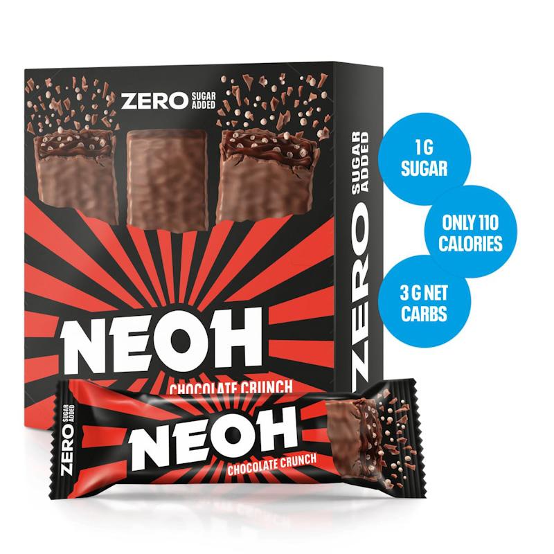 12 Pack NEOH Chocolate Keto Bars - Chocolate Dipped Protein "Candy Bar ...