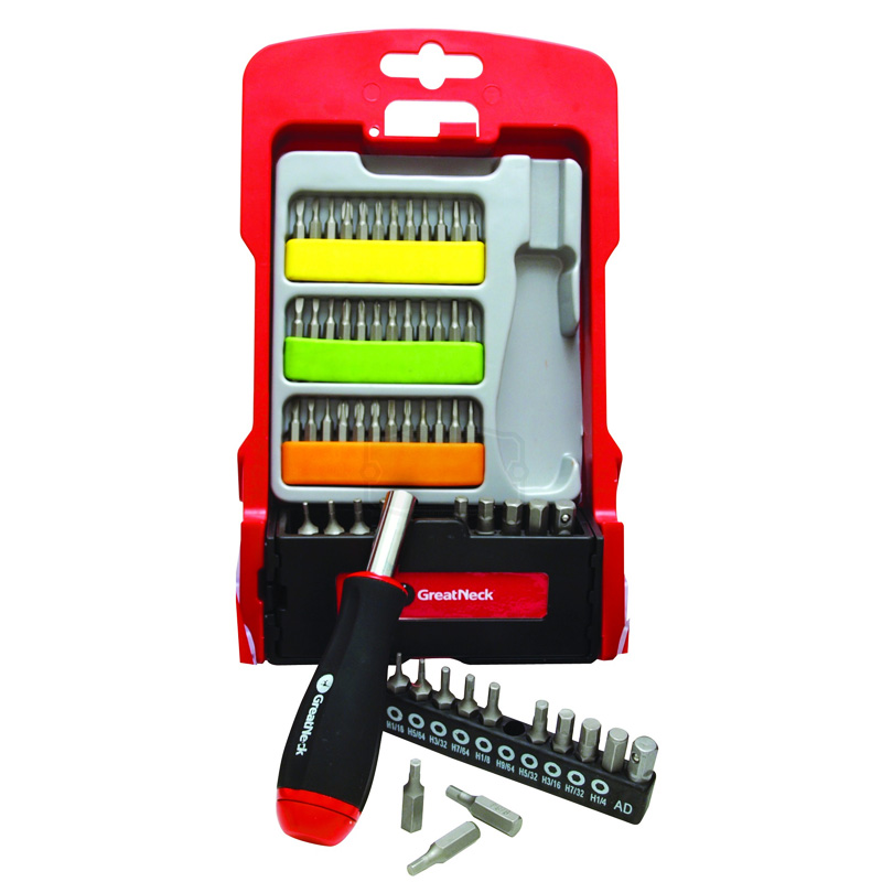 13 Deals - Great Neck 49 Piece Screwdriver Tool Set w/ Case - SHIPS FREE!