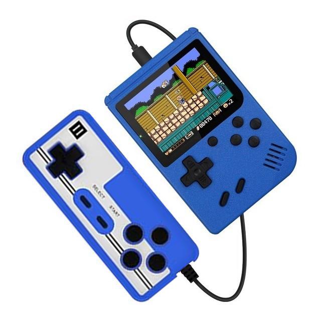 400-In-1 Handheld Game Console with 2 Player Controller & TV Connection ...