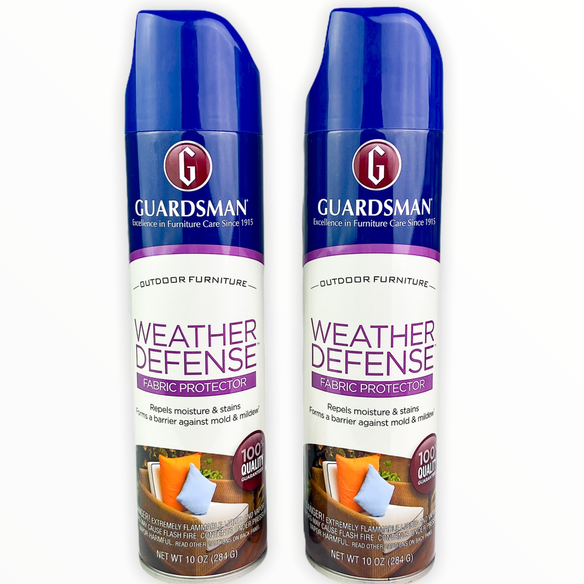2 PACK Guardsman Weather Defense Outdoor Fabric Furniture Protector ...