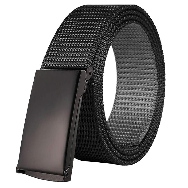 2 PACK OF Men's Heavy-Duty Nylon Reversible Ratchet Belt. Rugged and ...