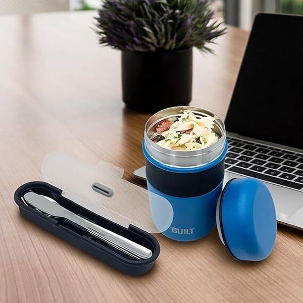 Built Complete Food Travel Kit - You get a double walled insulated ...