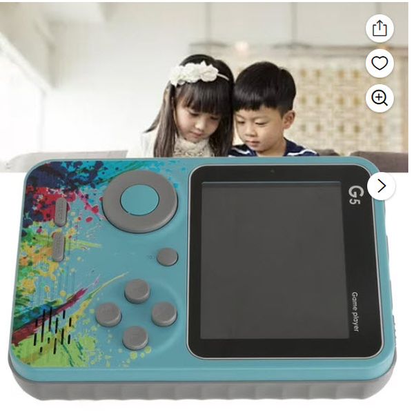 Retro Handheld Game Console With Built in Games - Random color - All ...