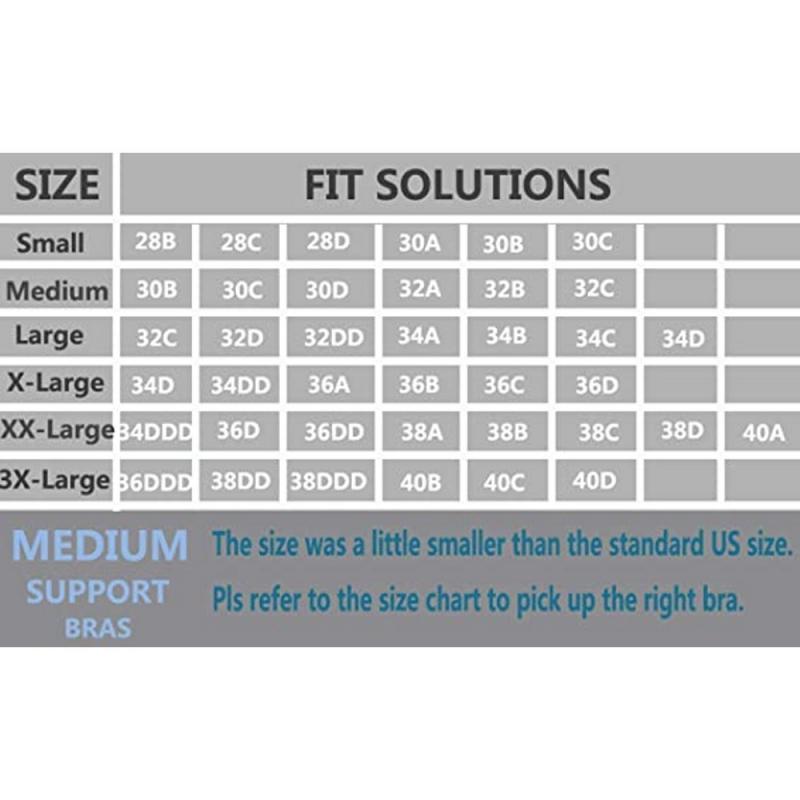 6 PACK OF Ladies Single Layer Seamless Sports Bra. There will be no ...