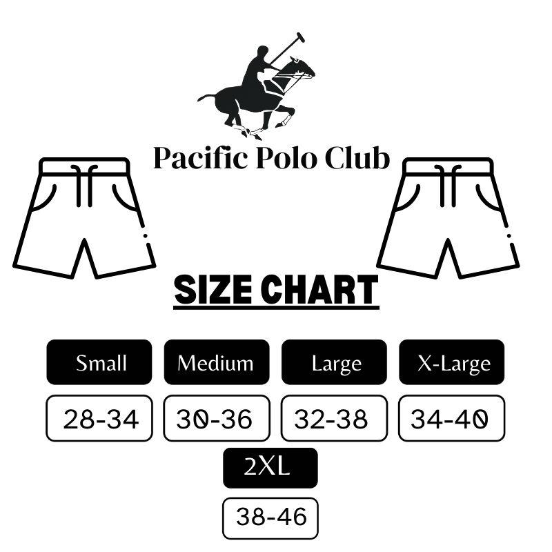 4 PACK OF Pacific Polo Club Men's Shorts. Stay cool, comfortable, and ...