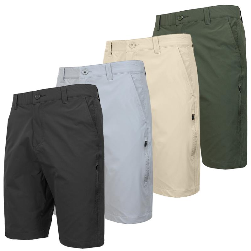 4 PACK OF Men' s 6-Pocket All Motion Stretch Utility Shorts. Black ...
