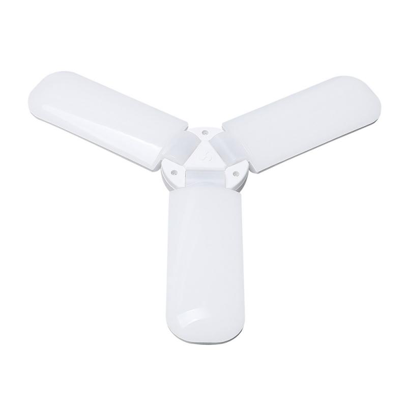 2 PACK OF Folding 3 Blade LED Garage Light Ceiling Light (45W ...