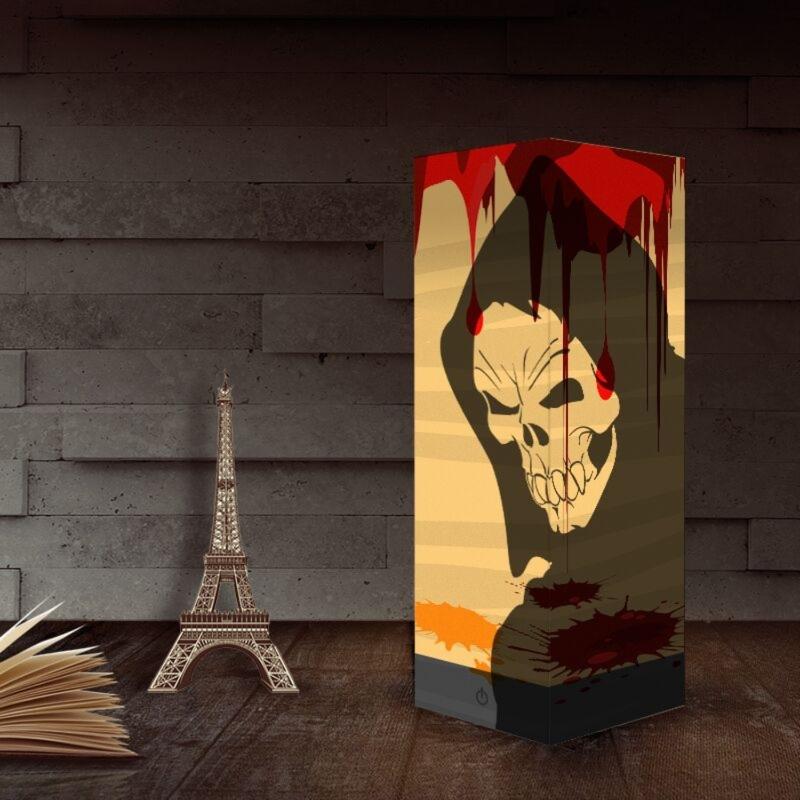 Halloween 3D Paper Lamp - Skull - 11" x 4" x 4" These Halloween 3D ...