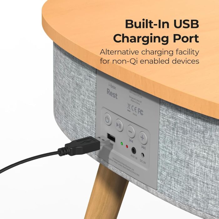 Ibox Rest Bluetooth Side Table - Combining everything you could need ...