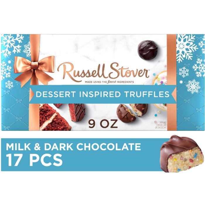 Russell Stover Assorted Milk & Dark Chocolate Dessert Truffles - Order ...
