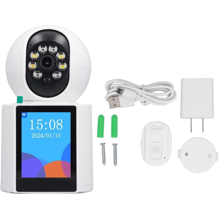 Two way Video and Audio Camera With Night Vision - Use as a 2-way video ...