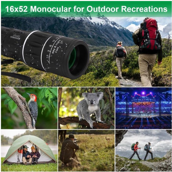 Clear View 16 x 52 Night Vision Monocular - SHIPS FREE! - 13 Deals