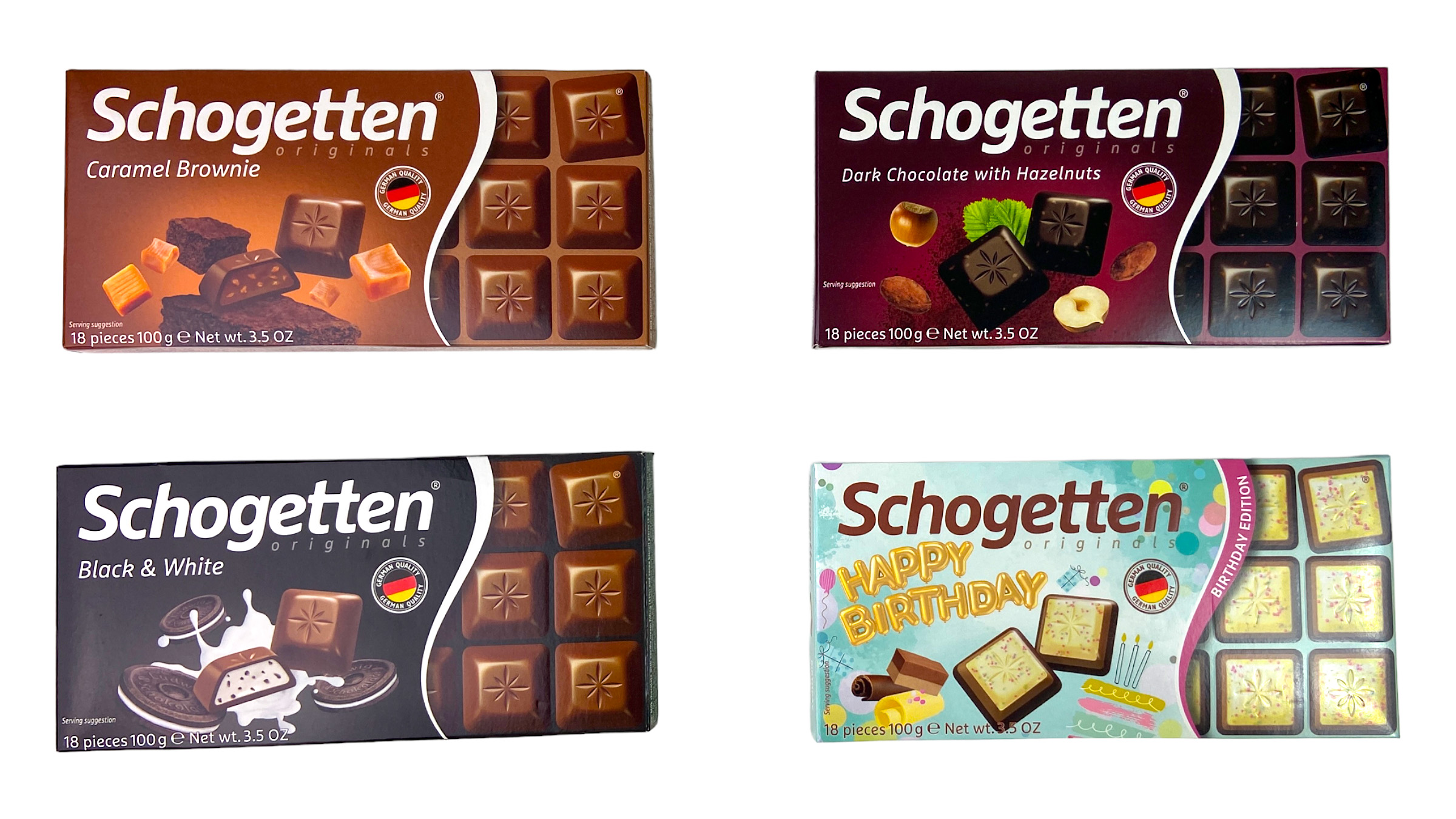 CLEARANCE - 4 PACK of Large Size Variety Park Schogetten Gourmet ...