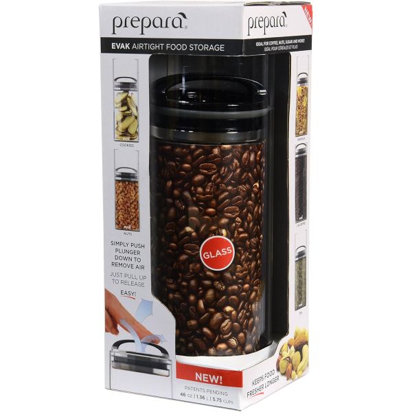 Prepara EVAK Best PREMIUM Airtight Glass Storage Containers - These ...