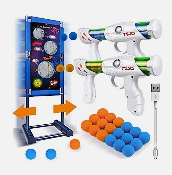 Nerf-Type Foam Balls Moving Target Game (Upgraded Design) - Interactive ...