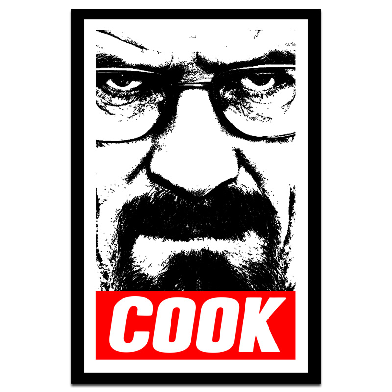 COOK - Breaking Bad Inspired - Available as a Poster or Vinyl Decal ...