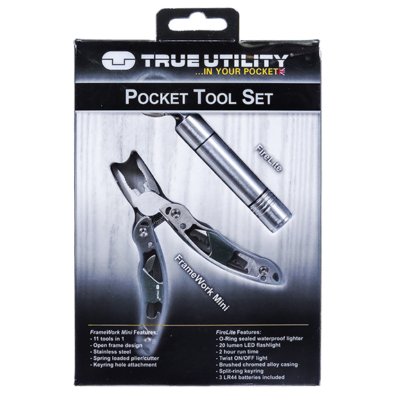 True Utility Tool Sets - Choose from: Pocket 11-in-1 Multi-Tool AND ...
