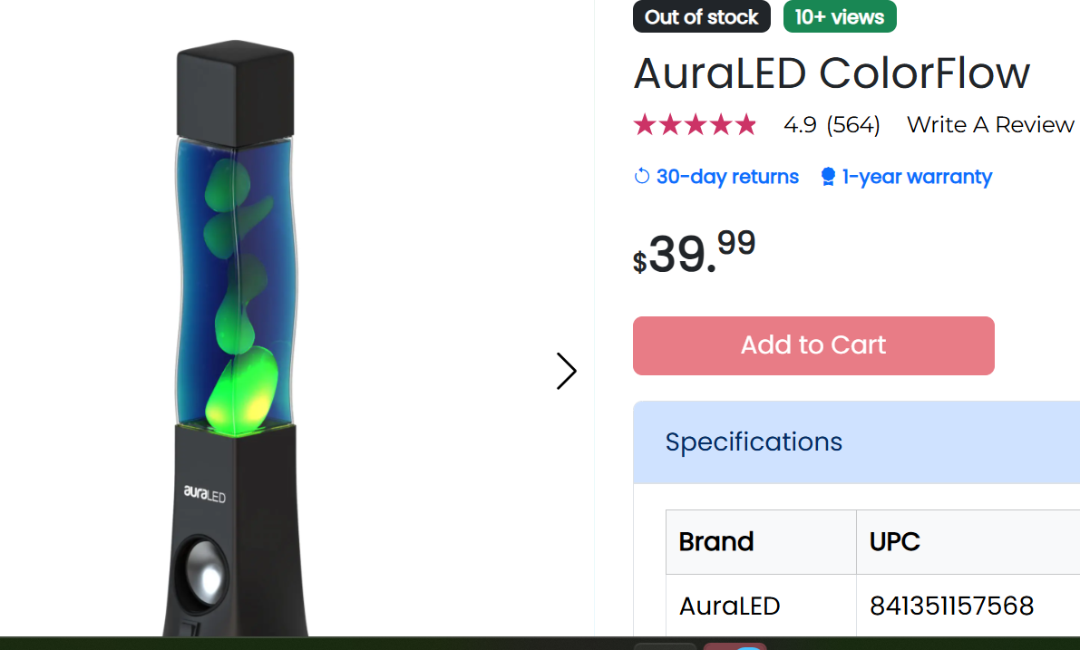 (On "sale" elsewhere for $40 - see additional image, just $29.99 from ...