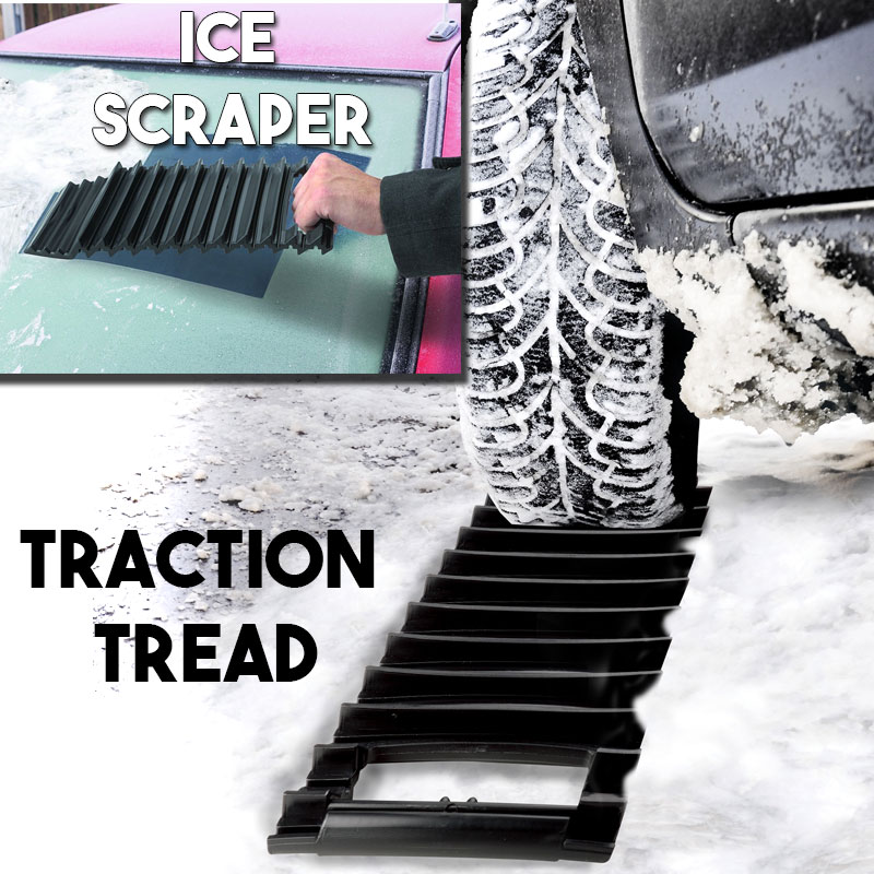 Traction Pro Auto Tread - Doubles As An Ice-Scraper! SHIPS FREE! - 13 Deals