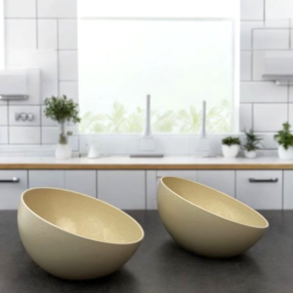 4 PACK of Tilt Bamboo Fiber Bowls: Choose from Four 32oz Bowls And Four ...