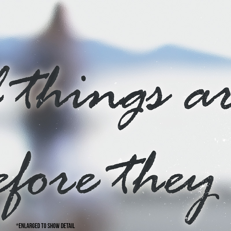 All Things Are Difficult Before They Are Easy - POSTER (2 sizes ...