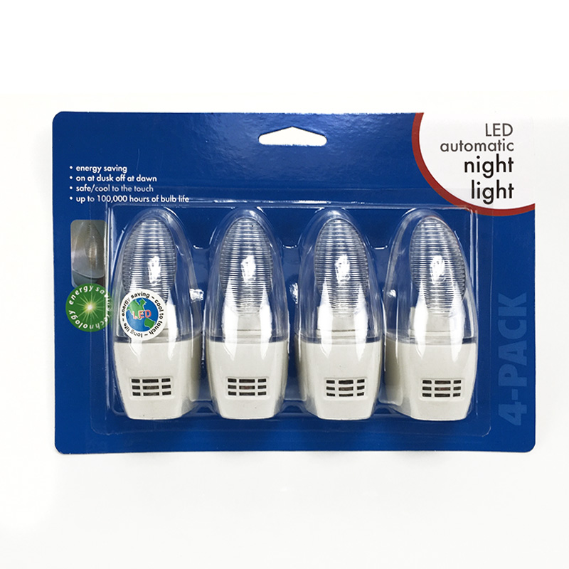 4pk Energy Saving LED Automatic Night Lights - SHIPS FREE! - 13 Deals