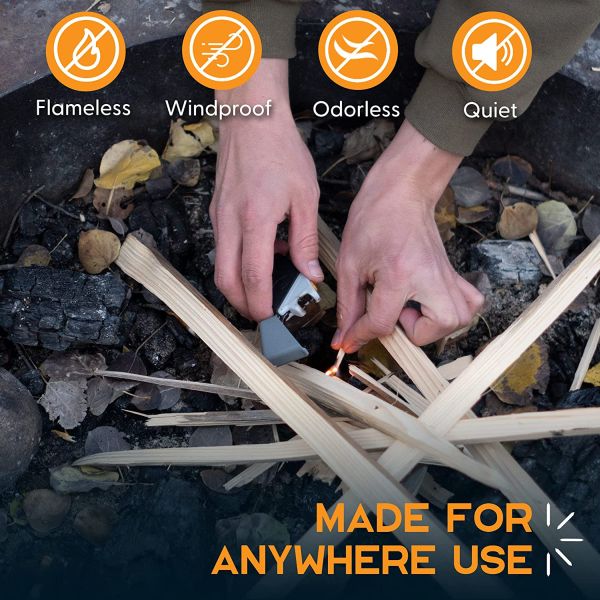 Zippo Style Sparkr Windproof Mini Plasma 3.0 USB Rechargeable Electric ...