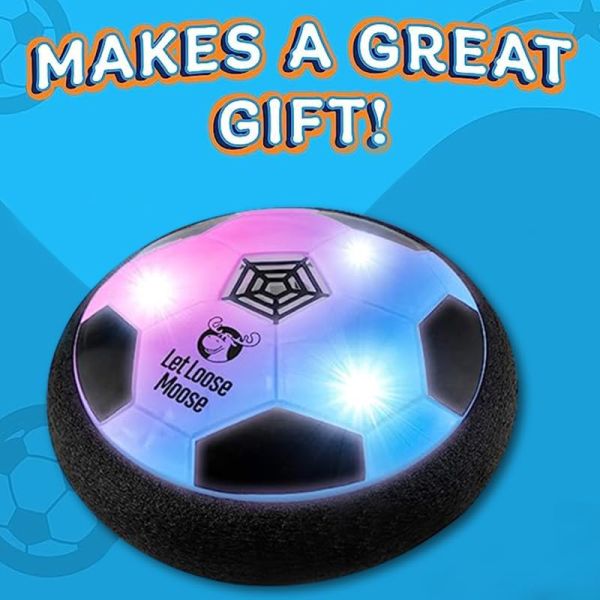 Super Unique Hovering Soccer Ball - Fun and Active Indoor Game kids AND ...