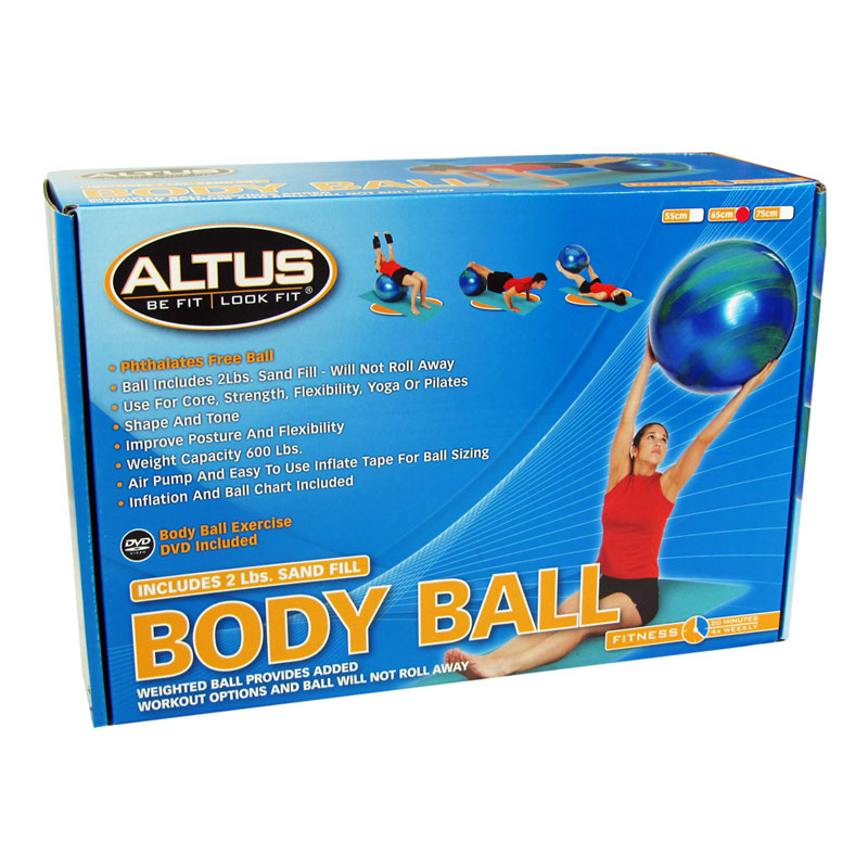 Altus Weighted Body Ball - Available in 75 and 55 Centimeter Diameters ...