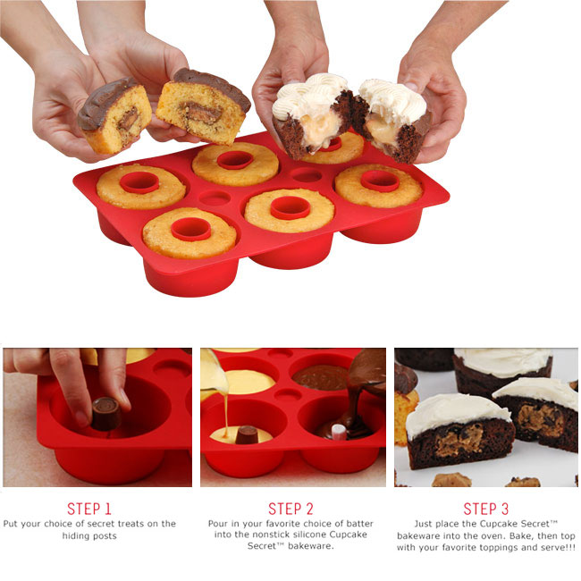 Cupcake Secret Baking Set - Bake a Surprise Into Your Cupcake! - 13 Deals