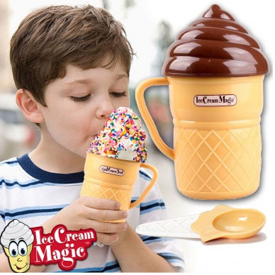 Ice Cream Magic Set of 2 - Make Ice Cream In 3 Minutes! - 13 Deals