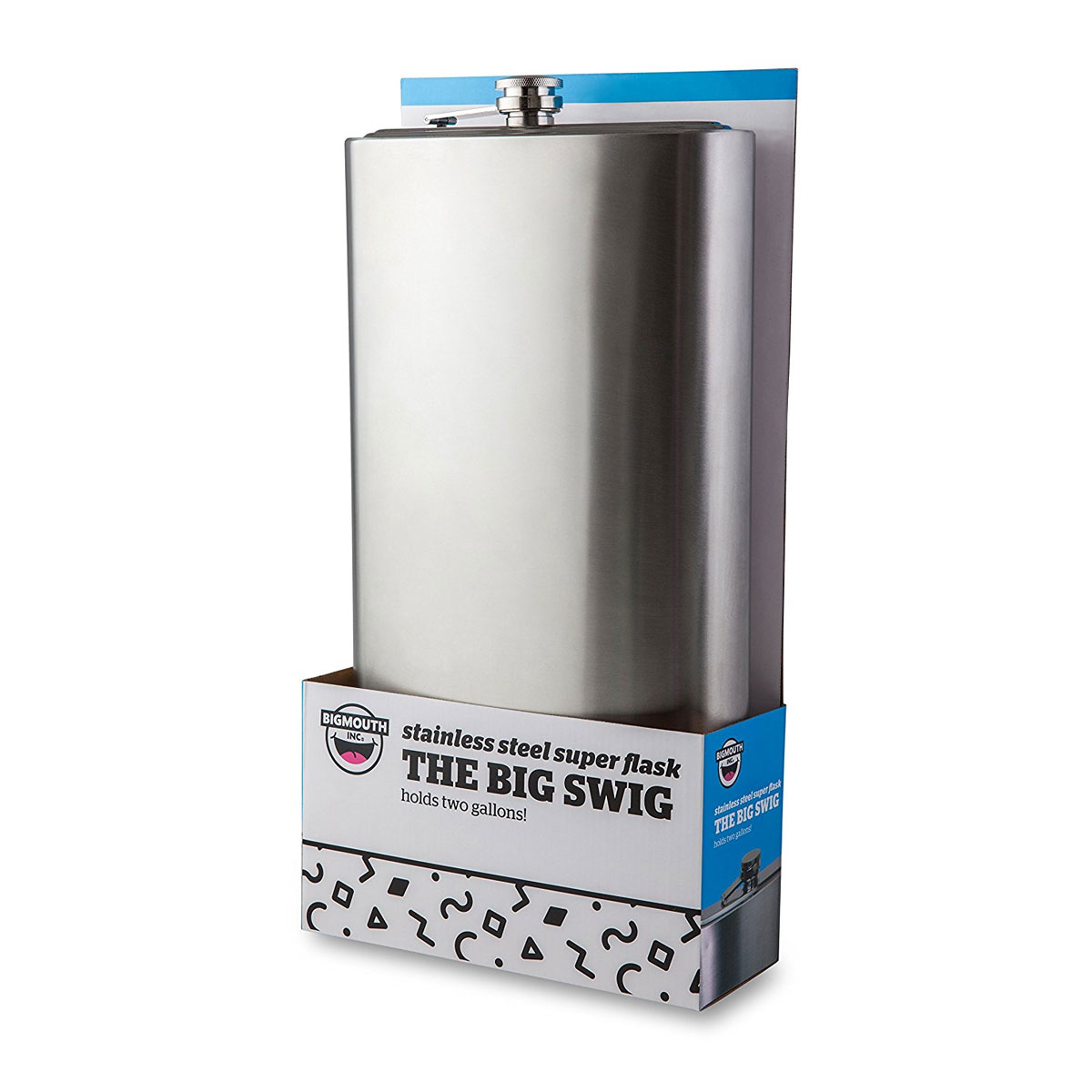 World's Largest Super Flask - Holds 2 Gallons! Stainless Steel ...