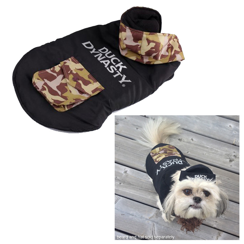 13 Deals - Duck Dynasty Dog Coats - SHIPS FREE!
