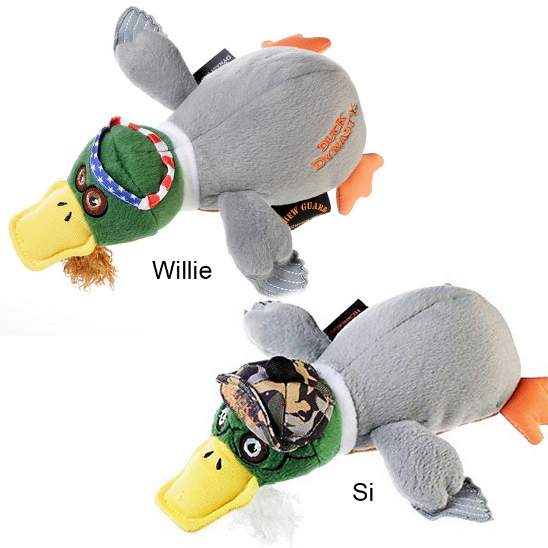 Duck Dynasty Duck Dog Toy - Willie or Si - SHIPS FREE! - 13 Deals