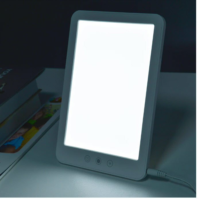 The Happy Light - Ultra Light Therapy Lamp with Touch Control by Aura ...