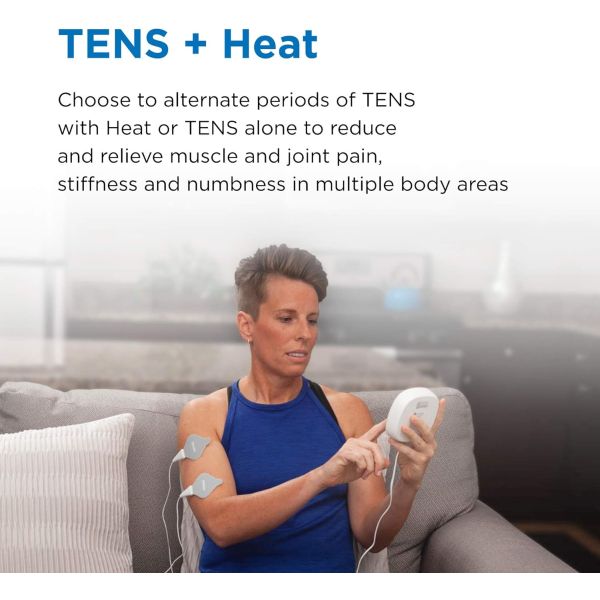 OMRON Total Power + Heat TENS Unit Muscle Stimulator - YUP, this unique ...