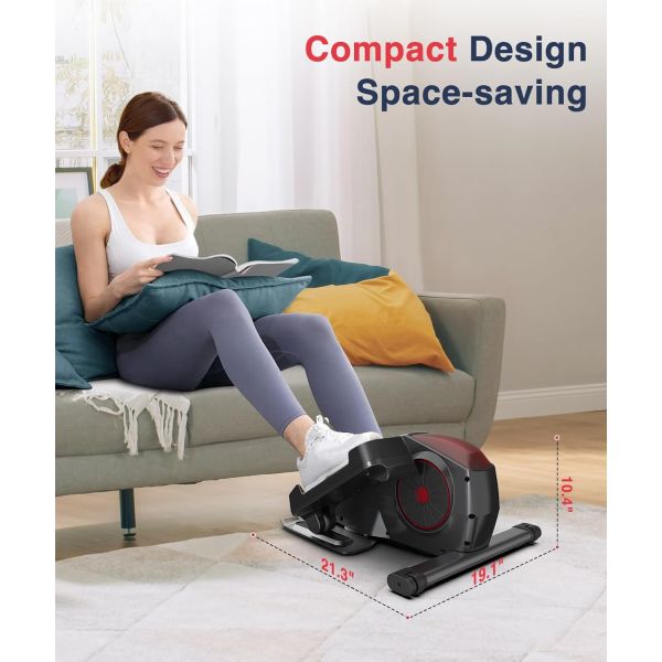 REDLIRO Under Desk / Chair / Couch Elliptical - Ellipse Leg Exerciser ...