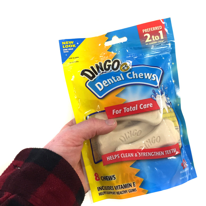 Dingo Dental Chews - Cleans And Strengthens Teeth - 1 For $6 Or 3 For ...