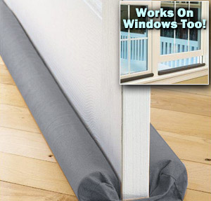 2 Pack of Twin Draft Blockers - Keep in the heat / air and save BIG on ...