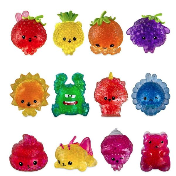 2 PACK of Jumbo Bubbleezz Squishy Characters - You will receive random ...