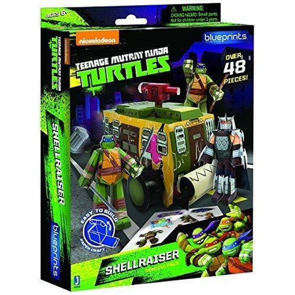 Teenage Mutant Ninja Turtles Papercraft - Shellraiser Vehicle Pack - 48 ...