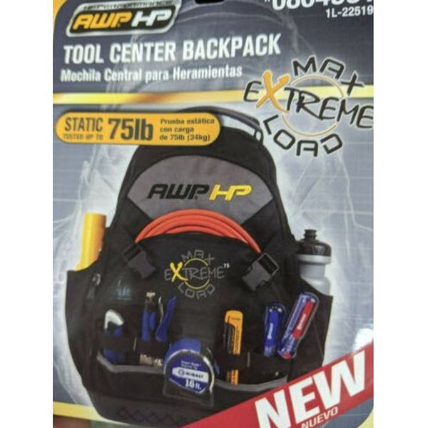 AWP HP Professional Grade Heavy Duty Tool Backpack - INCREDIBLY NICE ...