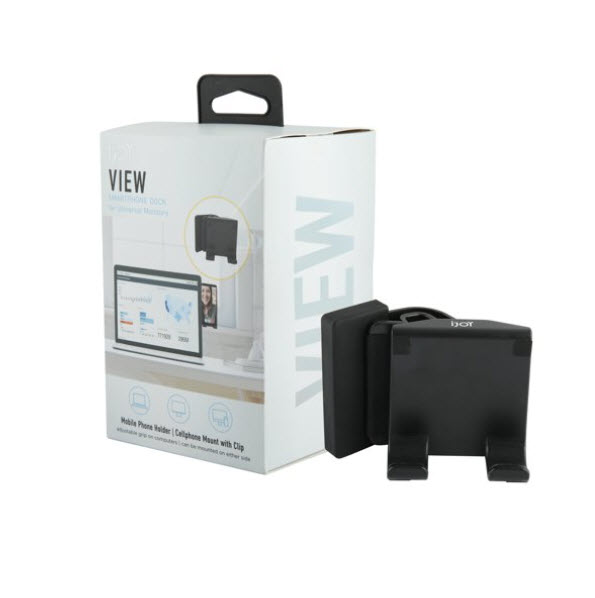 IJOY View Smart Phone Dock for Universal Monitors Black- This ...