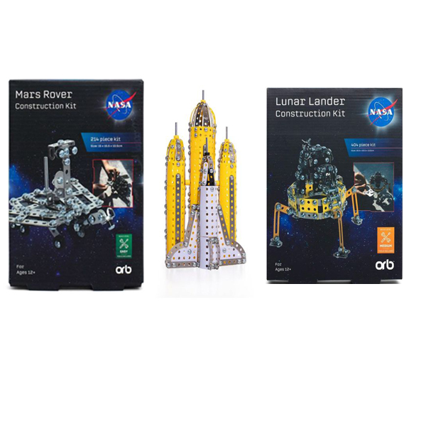 NASA Construction Kits - Choose from Lunar Lander, Space Rocket AND ...