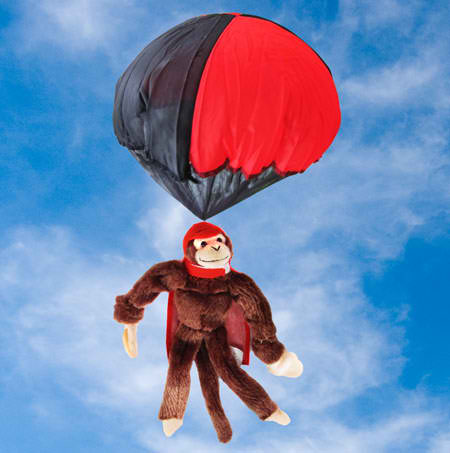 Limited Edition Super Screaming Flying Monkey With Parachute - 13 Deals