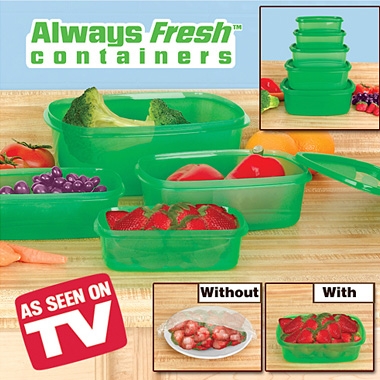 2 Pack of Always Fresh Containers 10 PC Sets - 20 Total Pieces! - 13 Deals