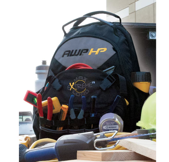 AWP HP Professional Grade Heavy Duty Tool Backpack - INCREDIBLY NICE ...