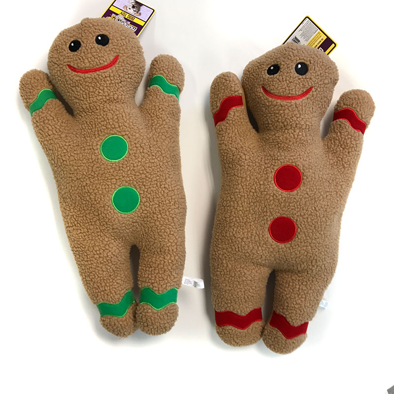 Jumbo 23 inch Gingerbread Man Dog Toy - 13 Deals